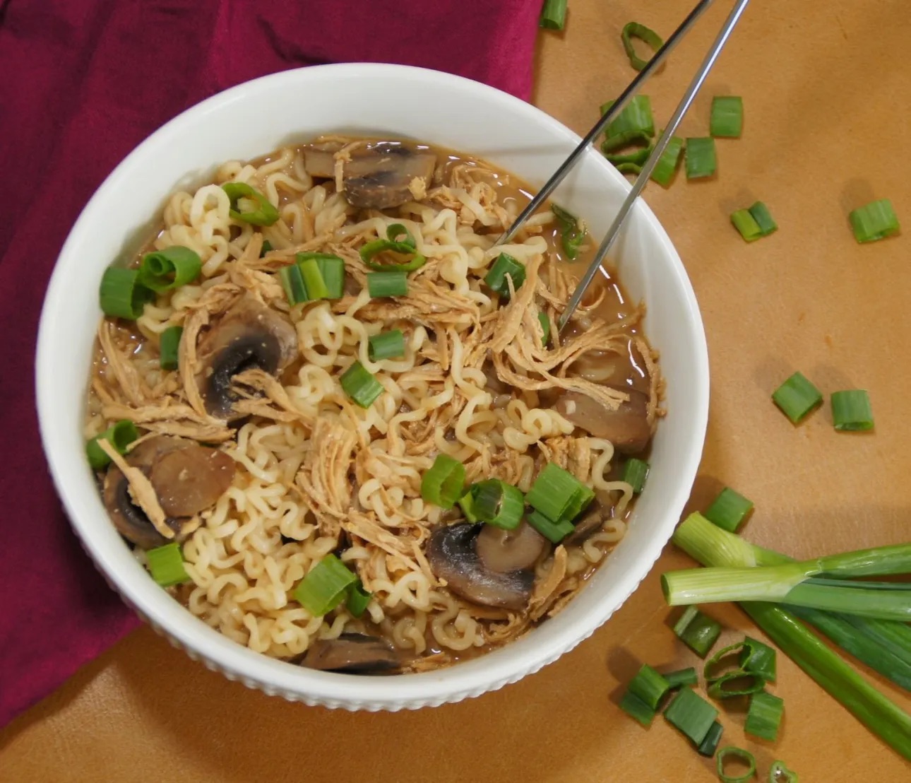 Upgraded Ramen with an Easy Miso Broth (dairy free) - Land of 10,000 Recipes