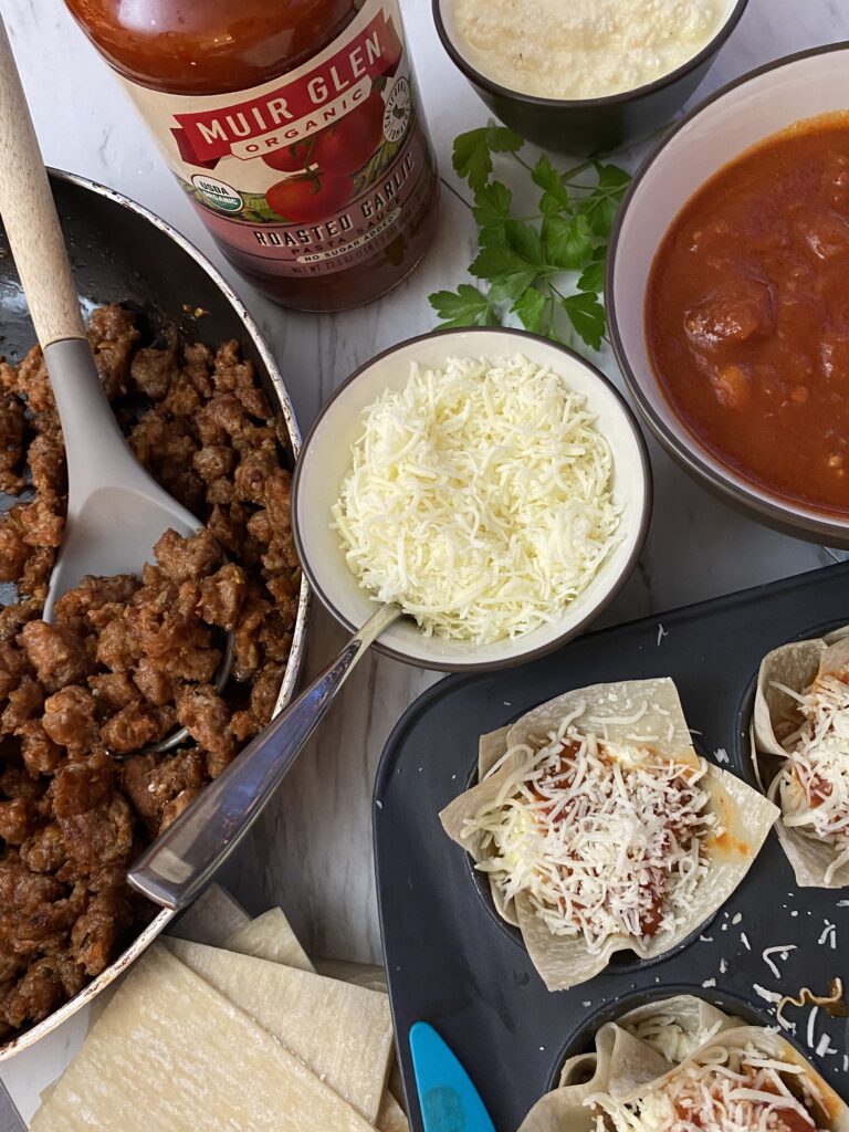 Easy Single Serve Handheld Lasagna - Land of 10,000 Recipes